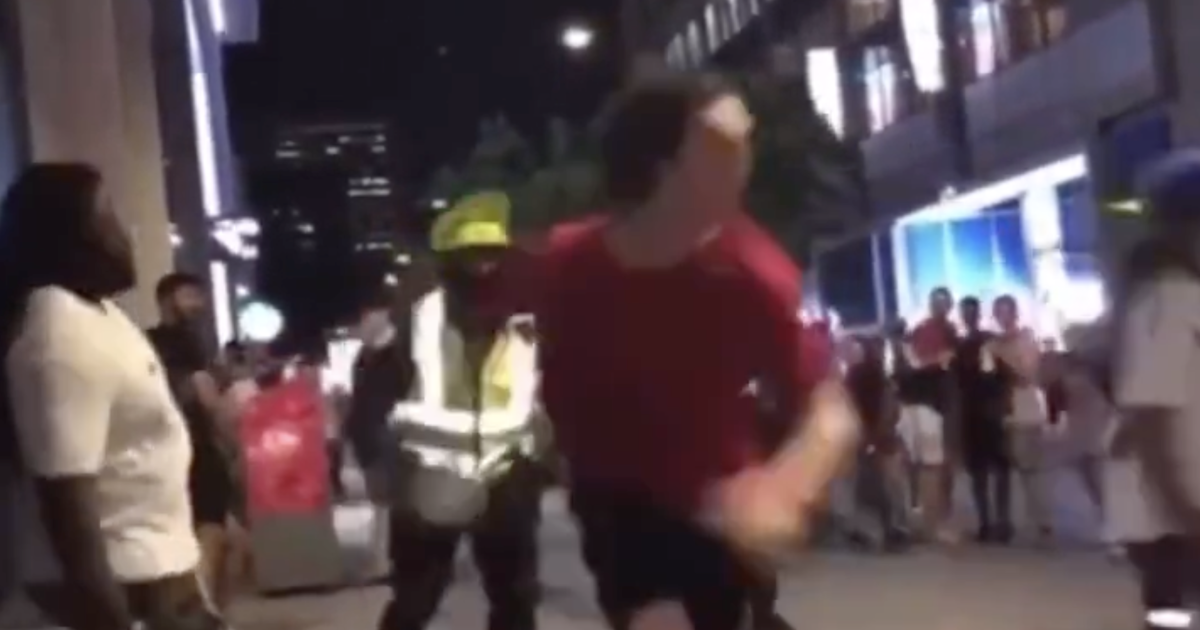 Video Of 'NFL Caliber' Tackle At L.A. Protests Goes Viral - The Spun