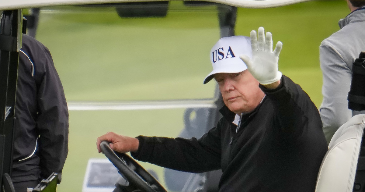 President Trump Brags About Playing Golf With Legendary NFL Coach - The Spun