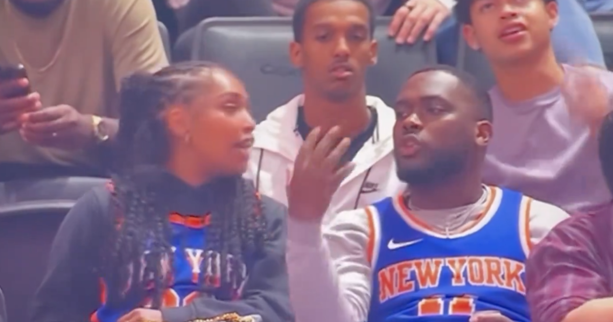 Look: Arguing Couple Goes Viral During NBA Game Friday Night - The Spun