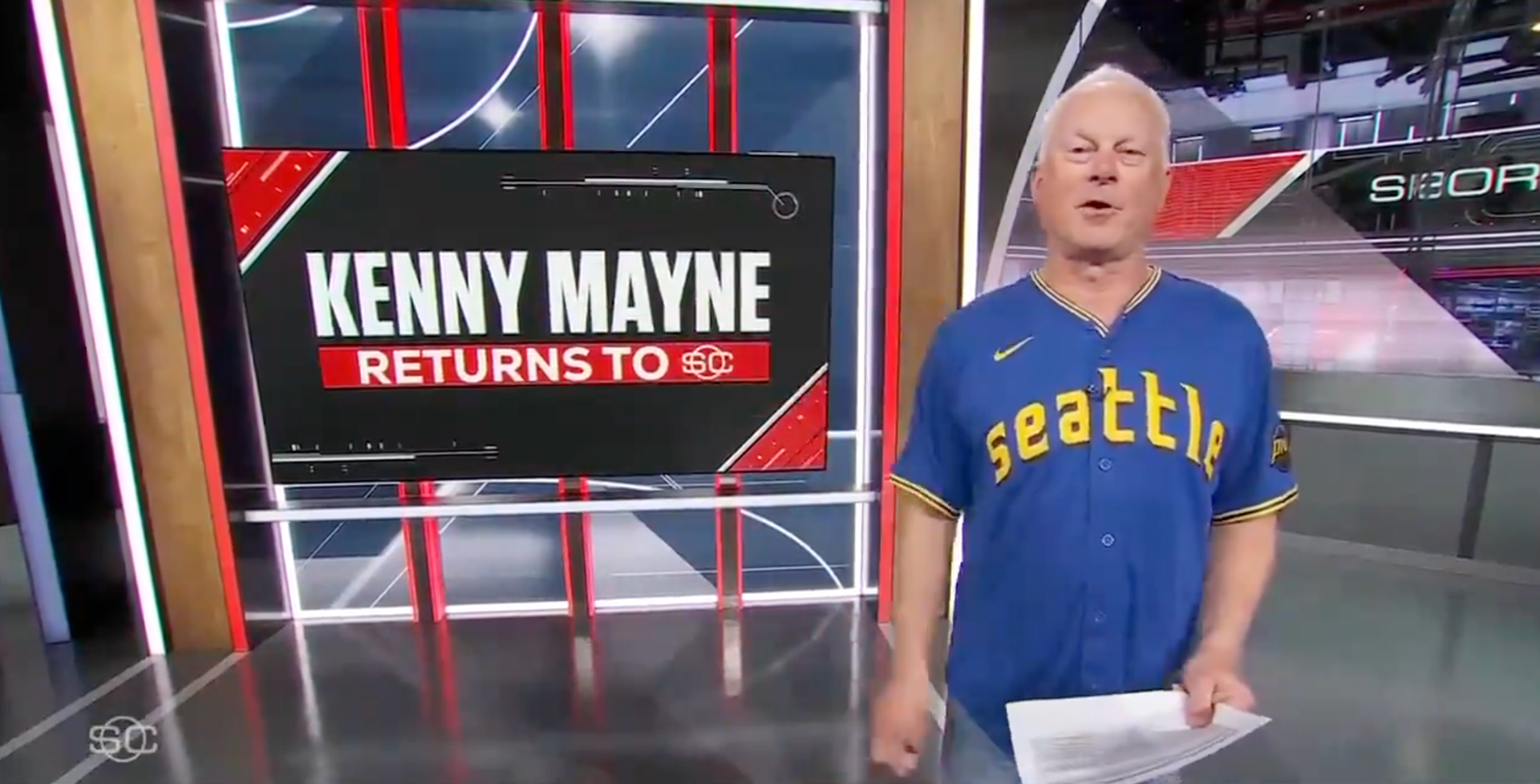 Legendary ESPN Personality Kenny Mayne Returned To 'SportsCenter' On ...