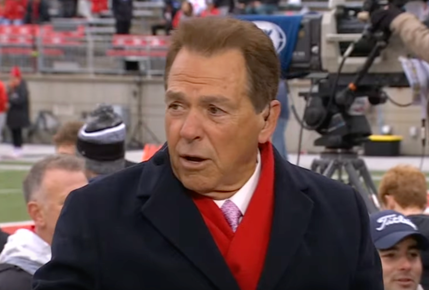 Congatulations Pouring In For Nick Saban After College GameDay Surprise ...