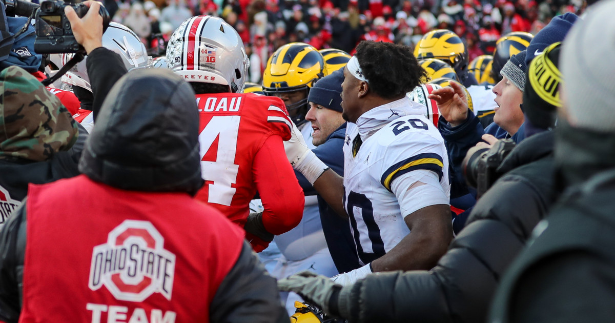 Ohio State Police Releases Statement After Ohio State-Michigan Brawl ...