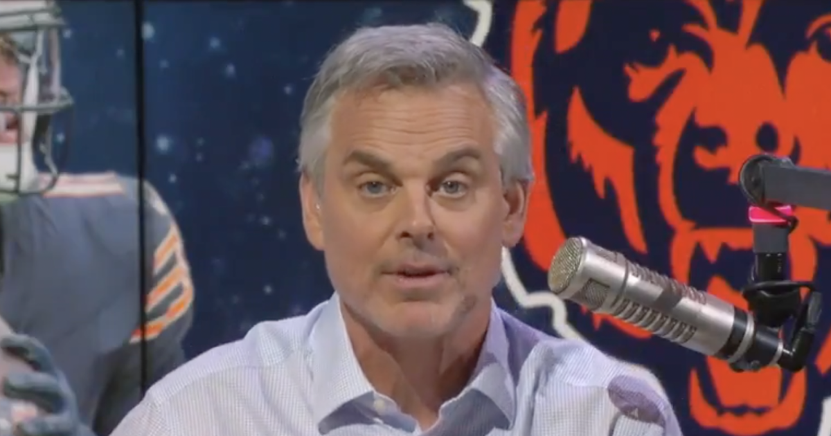 Colin Cowherd Says There's Only 'One Answer' To Bears' Problems - The Spun