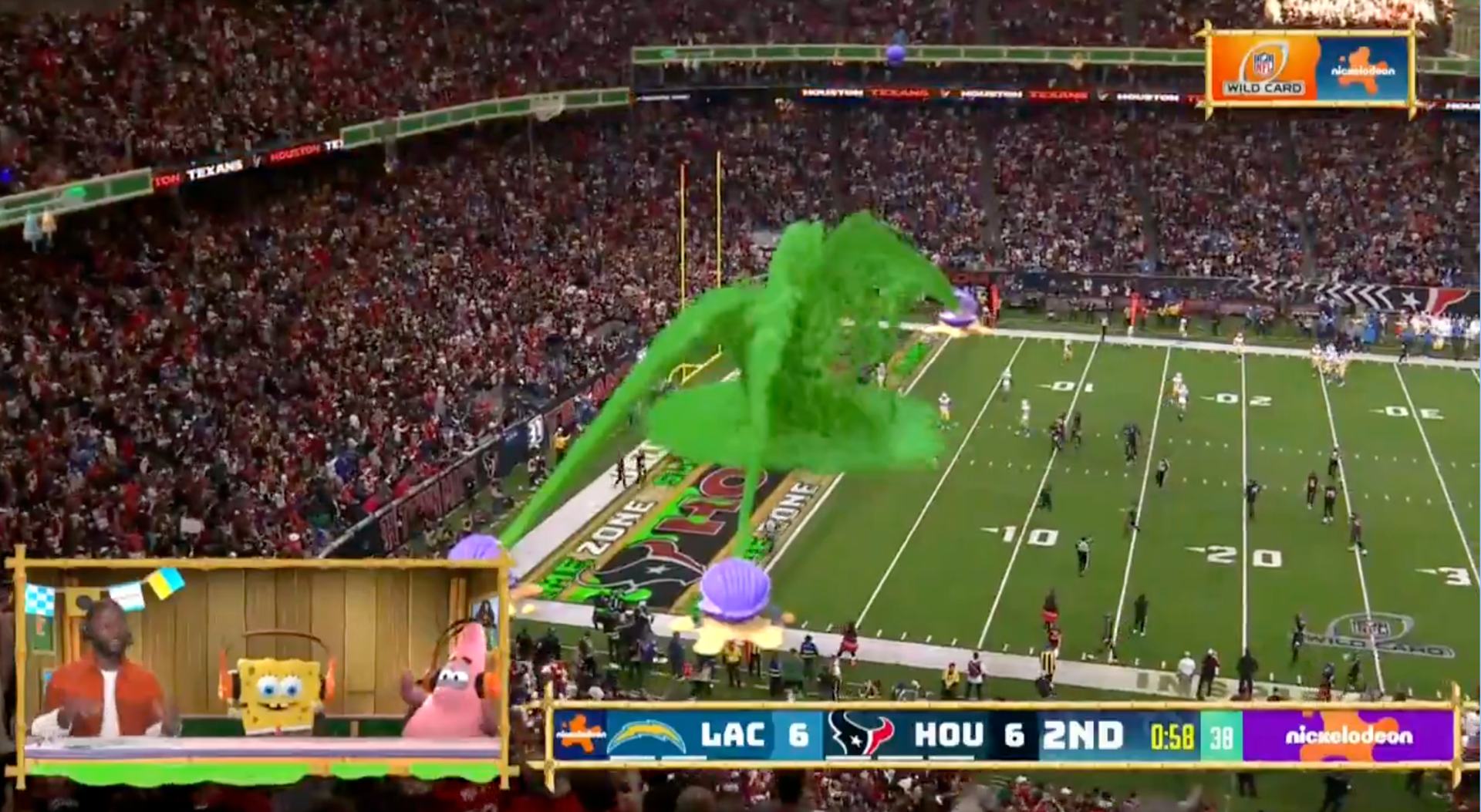 Fans Have Been Loving The Touchdown 'Slime Cannon' On Nickelodeon - The ...