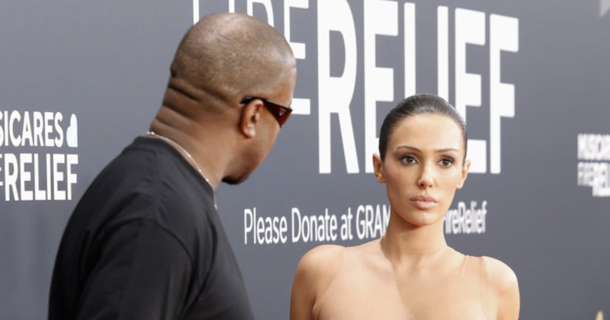 Kanye West's Wife Is Completely Naked At The Grammys Tonight - The Spun
