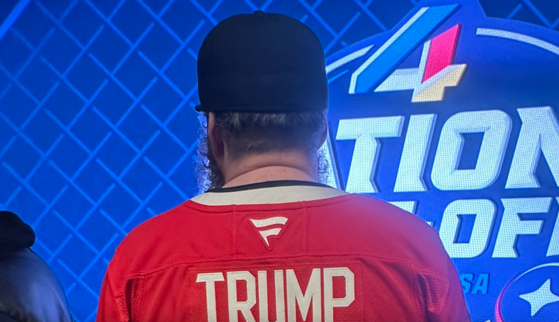 Canadian Fan Turns Heads With President Trump-Themed Jersey - The Spun