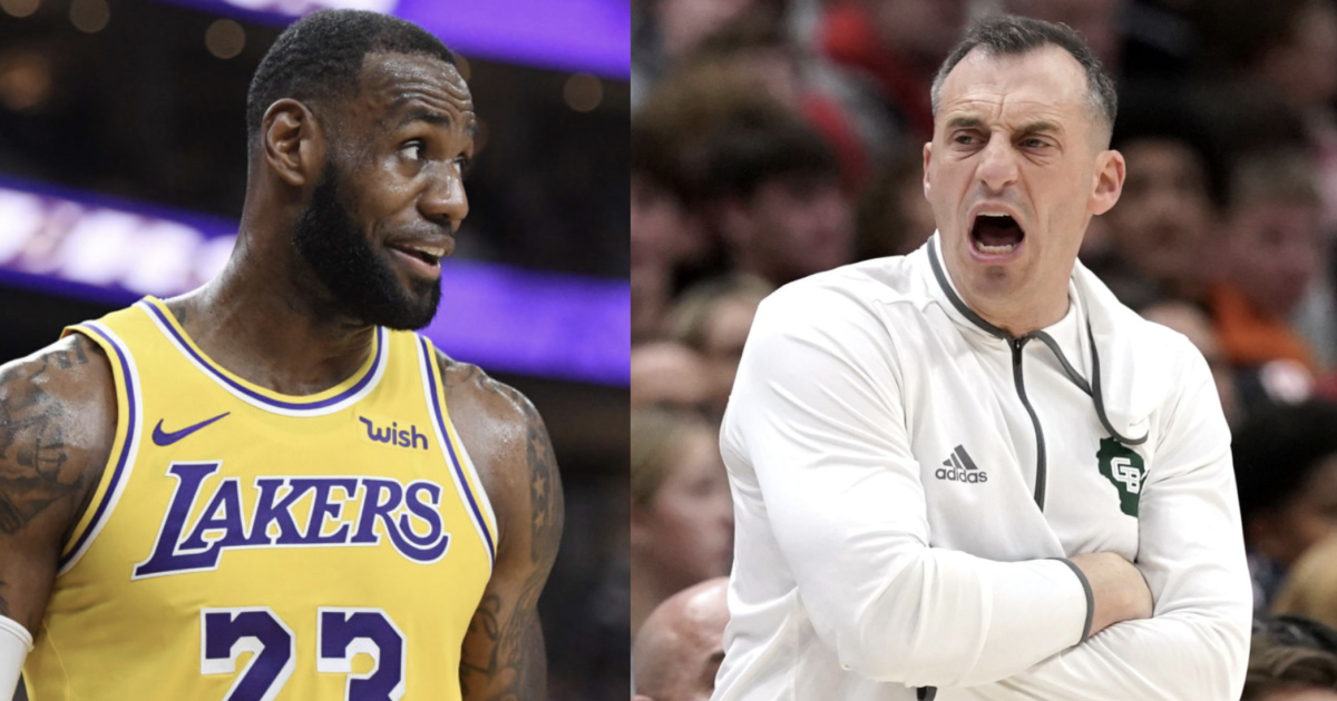 LeBron James Taunts 3-24 College Basketball Head Coach - The Spun
