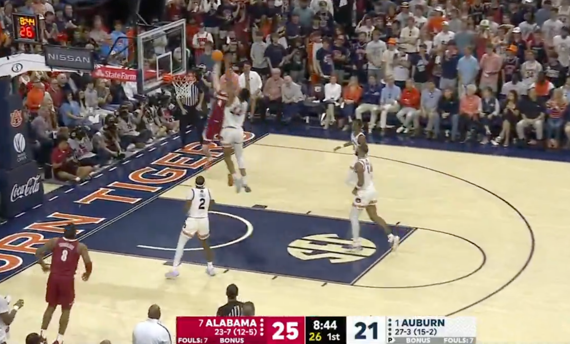 Alabama Star Grant Nelson Had Best Dunk Of The College Basketball ...