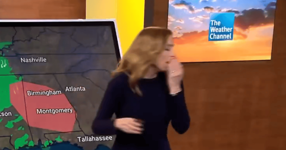 Meteorologist Has Unfortunate Sneezing Attack While On TV - The Spun