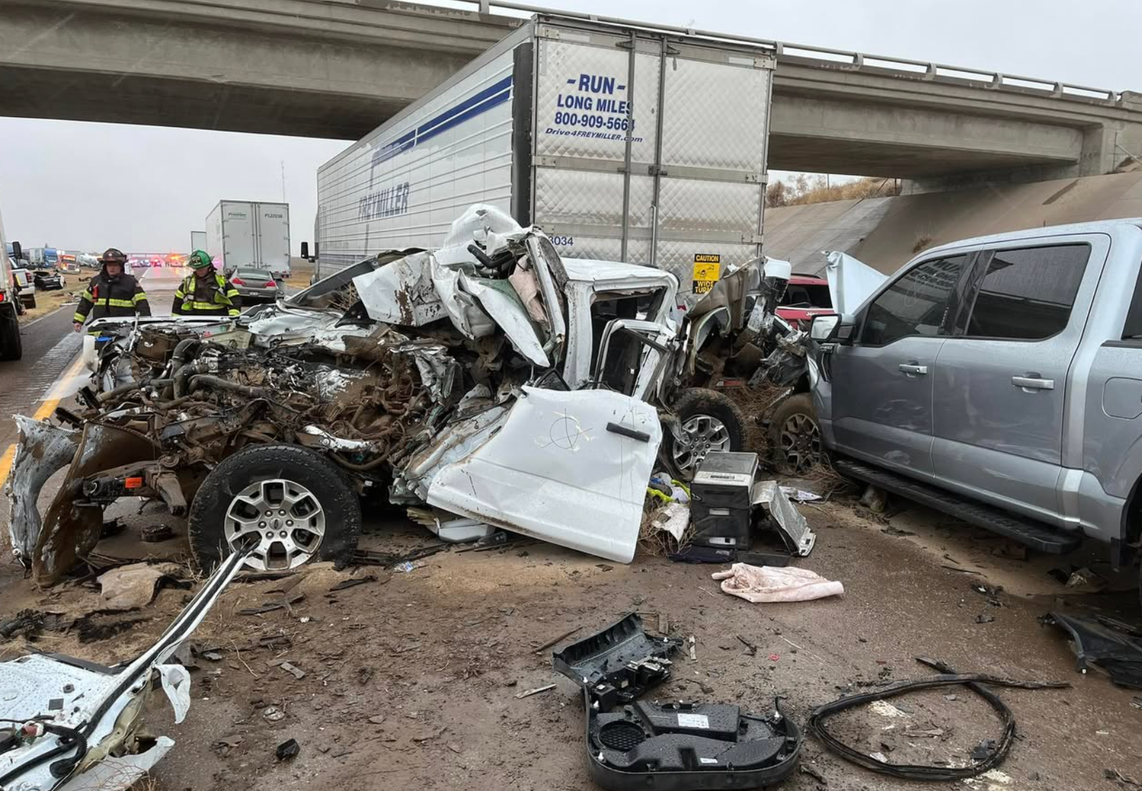 'Horrifying' Photo Of America's Worst Car Accident Of The Year Goes ...
