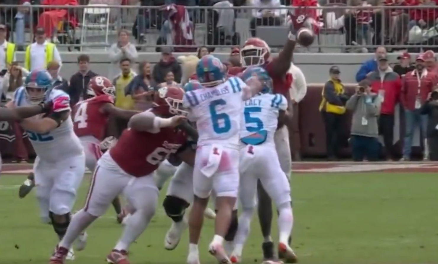 Fans Want SEC Refs Banned After Ole Miss-Oklahoma Game - The Spun