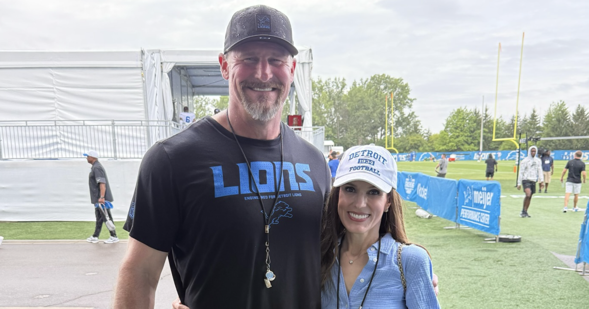 Dan Campbell's Wife Shares Lions Gameday Superstition - The Spun