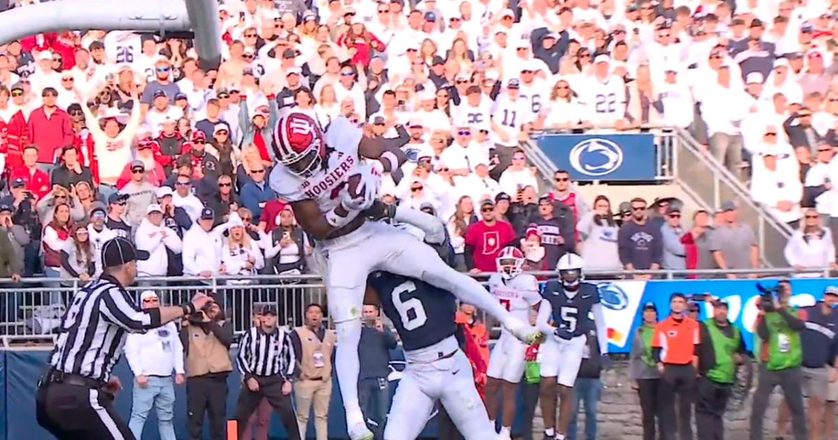 No. 2 Indiana Avoids Penn State Upset Thanks To Touchdown Of The Year ...