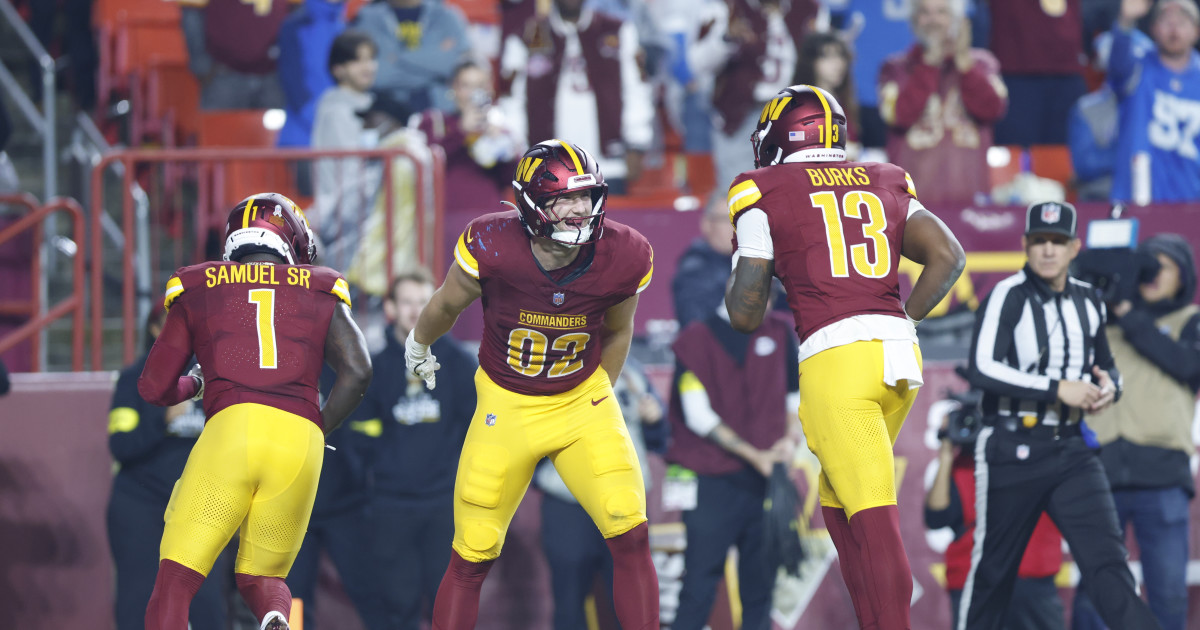 Fans Blame 'Trump Dance' Curse For Commanders Player's Injury - The Spun