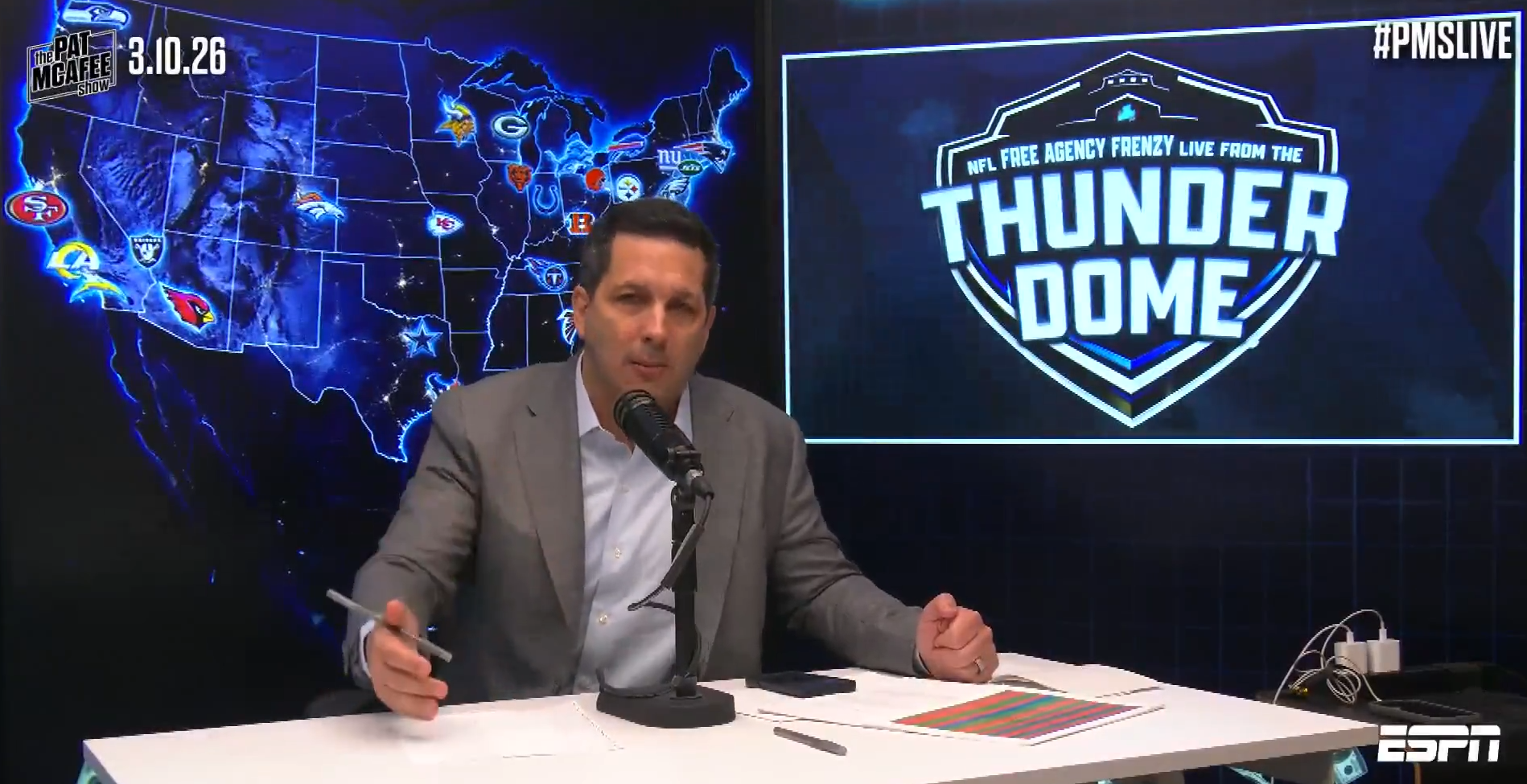 NFL Fans Can't Believe Adam Schefter's ESPN Setup For Free Agency - The ...