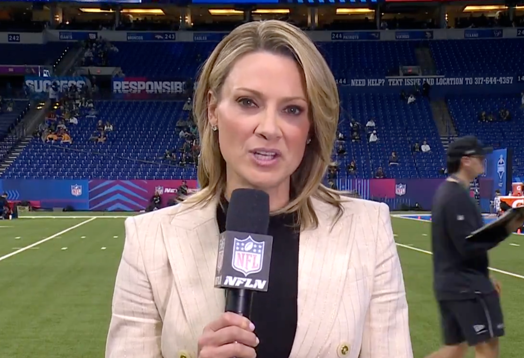 Stacey Dales Praised For Her Performance During NFL Scouting Combine ...