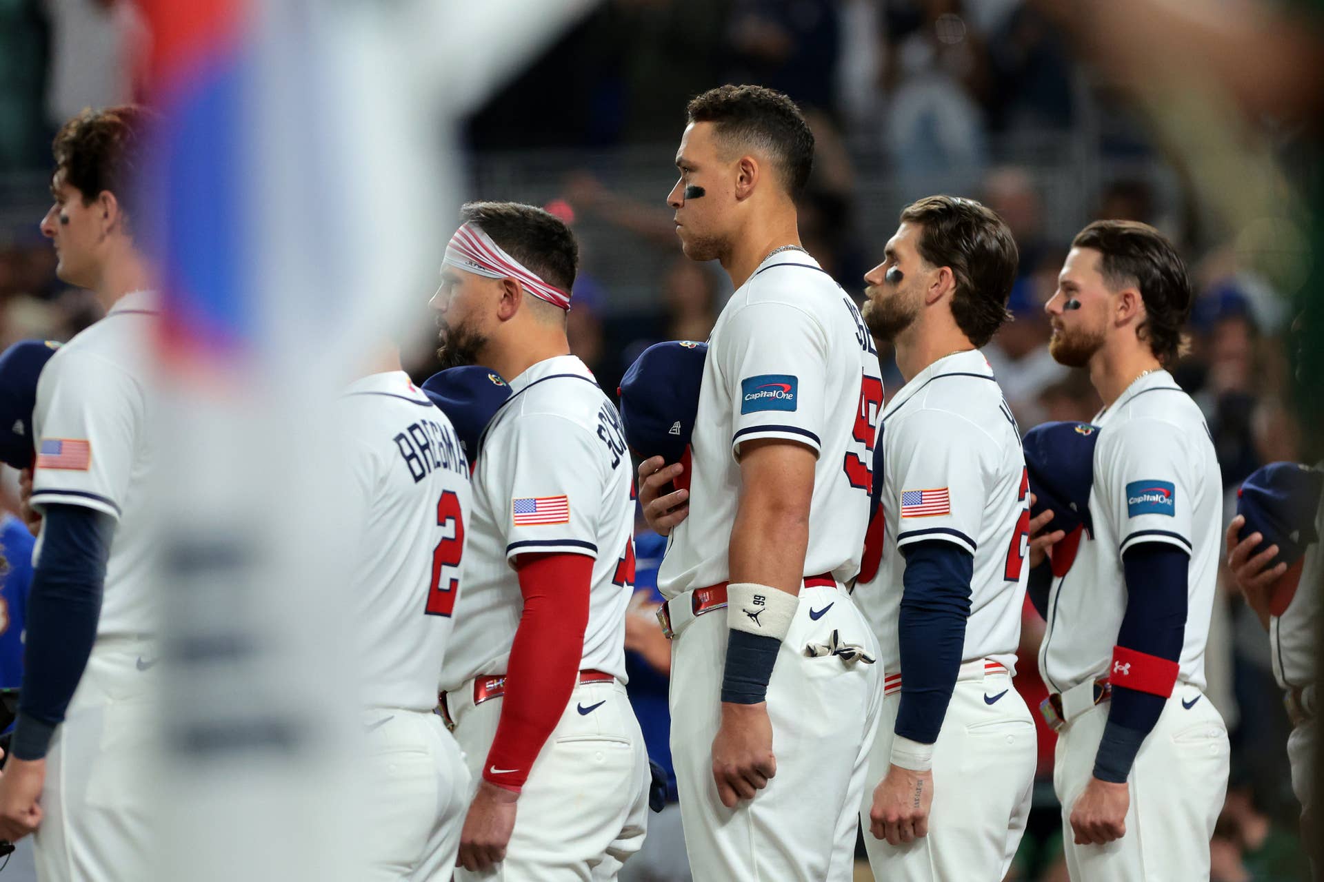 USA Baseball Players Facing Criticism For Their National Anthem ...