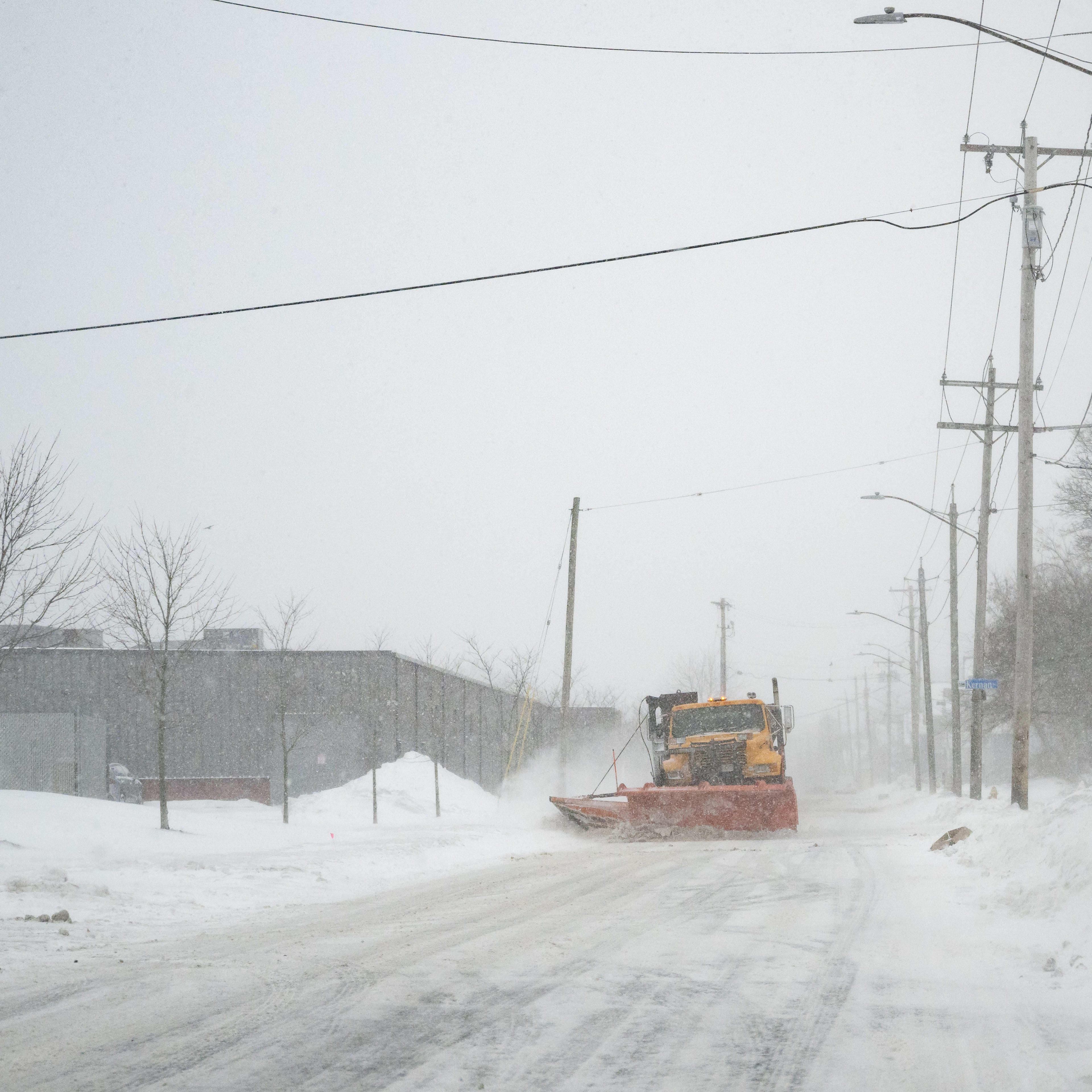 Ice Warning Issued For Two U.S. States As Storm Dumps 7 Inches Of Snow ...