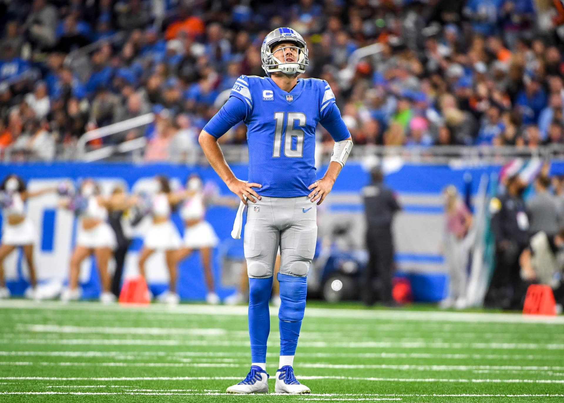Lions Announce Official Game Status For QB Jared Goff - The Spun