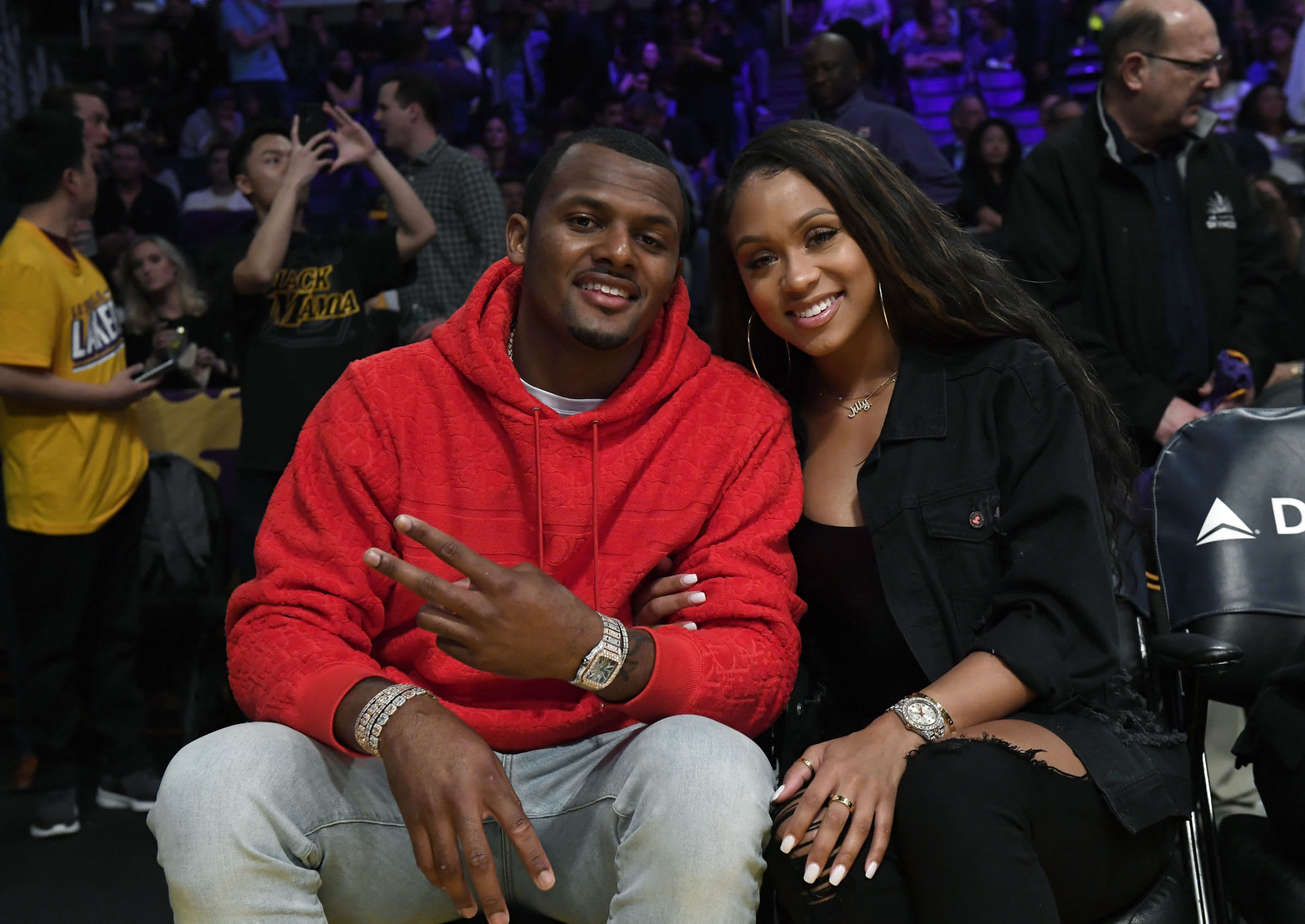 Deshaun Watson's Girlfriend Reacts To Friday's Court Ruling - The Spun