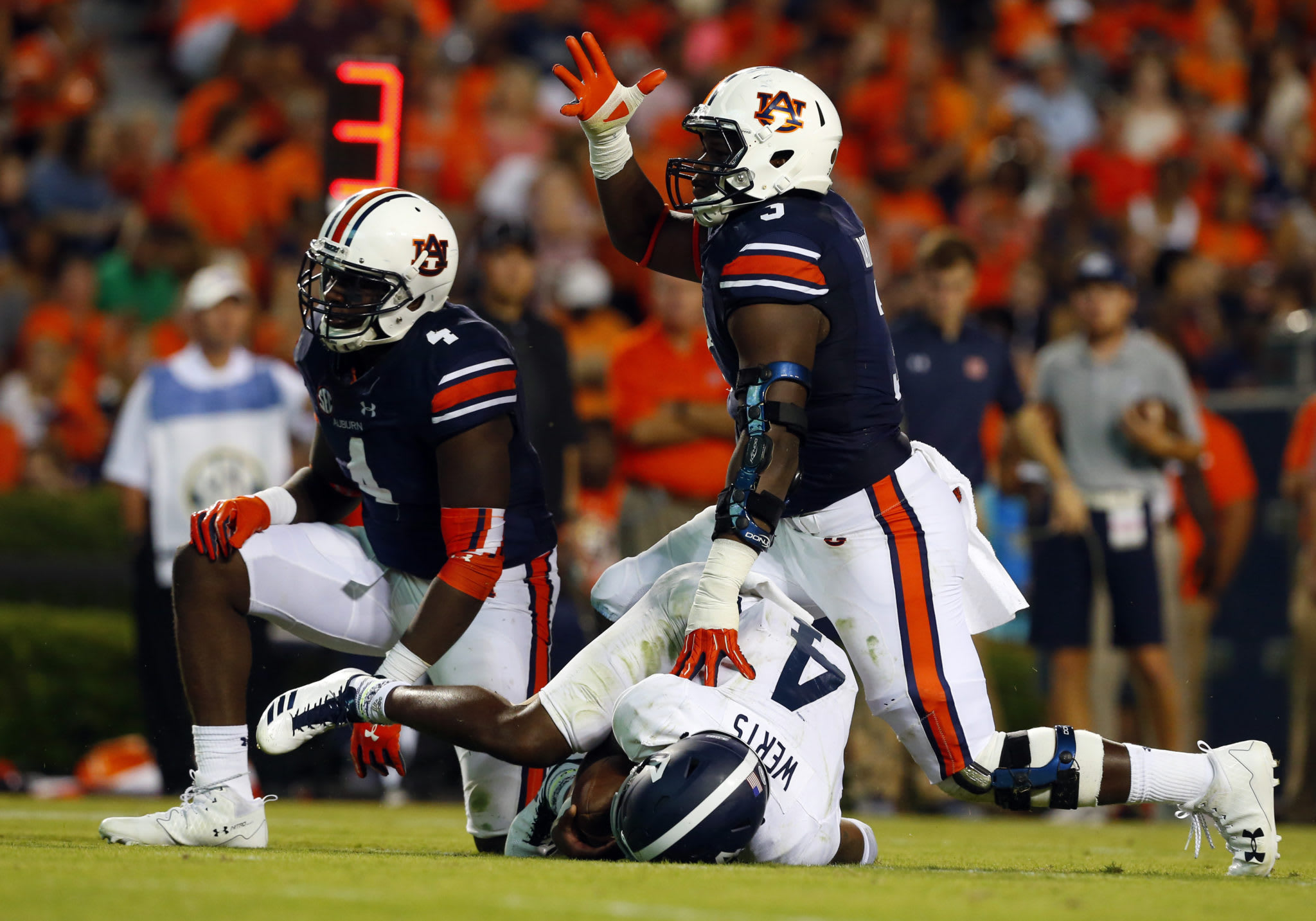Auburn Star Marlon Davidson Has Incredible Quote At NFL Combine - The Spun