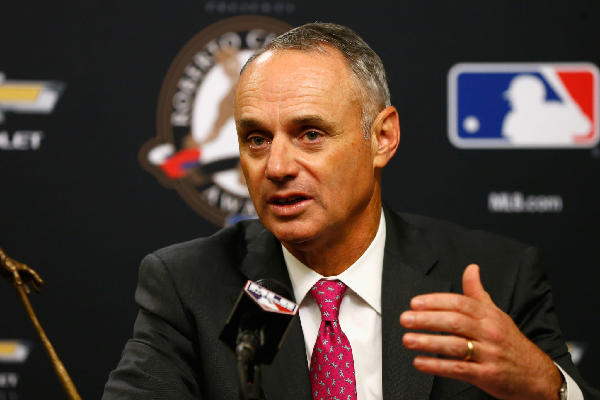 Rob Manfred Speaks Out On Sticky-Substance Crackdown - The Spun