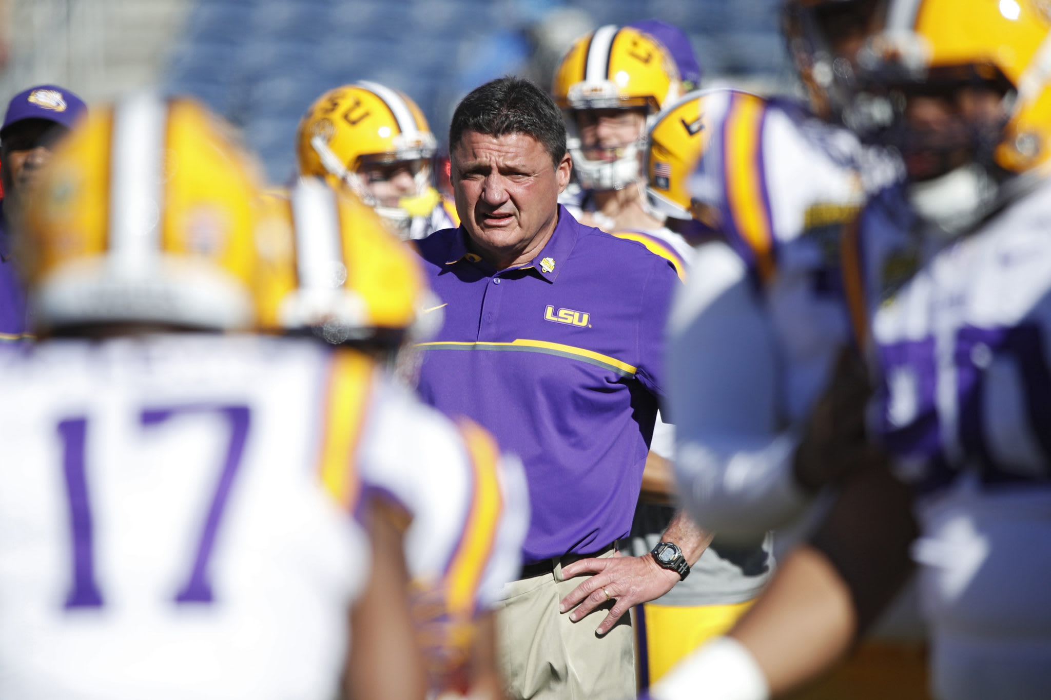 Ed Orgeron Announces Final Decision On His Coaching Career - The Spun