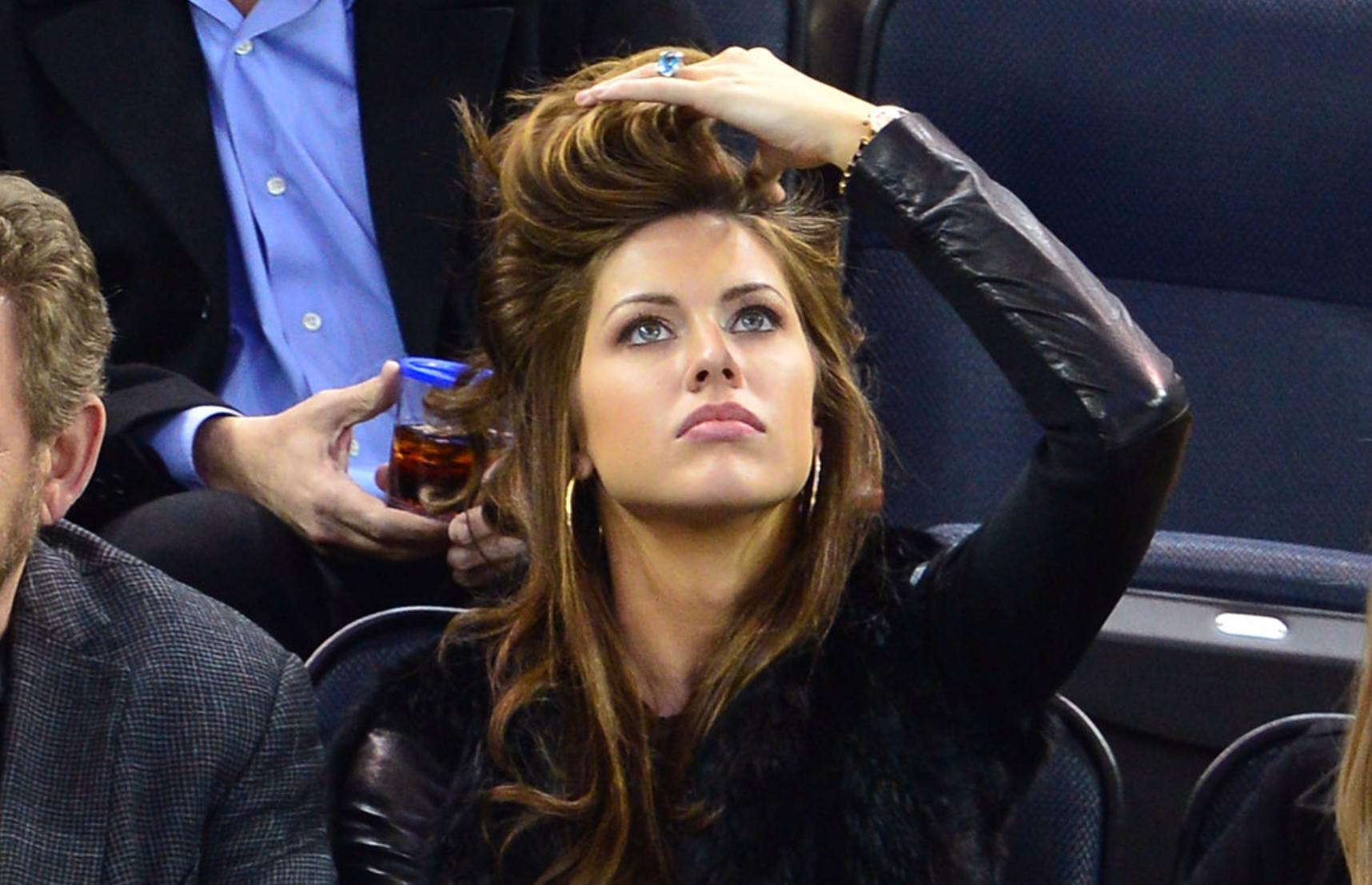 Katherine Webb Posed For Swimsuit Photo With College Football Helmet ...