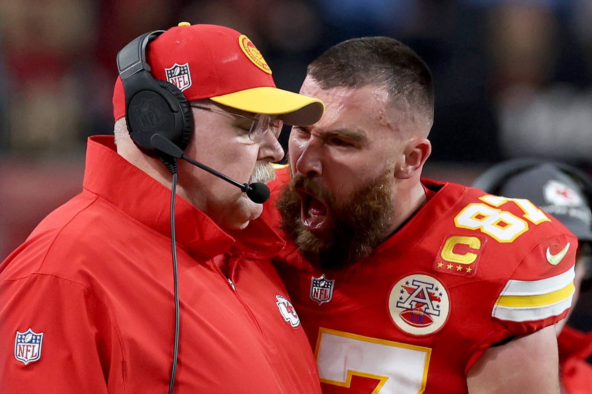 Jason Kelce Has Blunt Message For Brother Travis Over Andy Reid ...