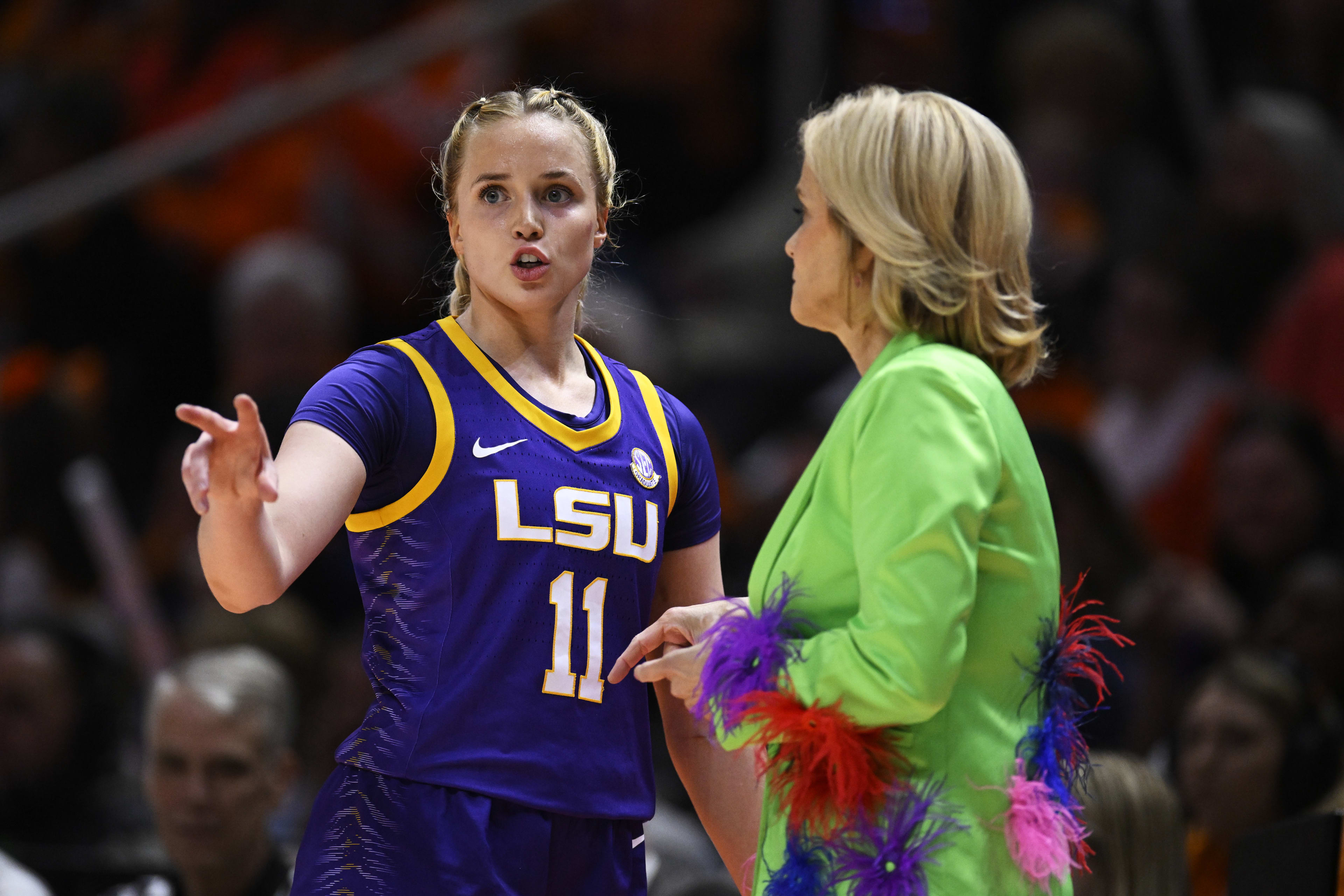 LSU Star Hailey Van Lith Makes Decision On Her Future - The Spun