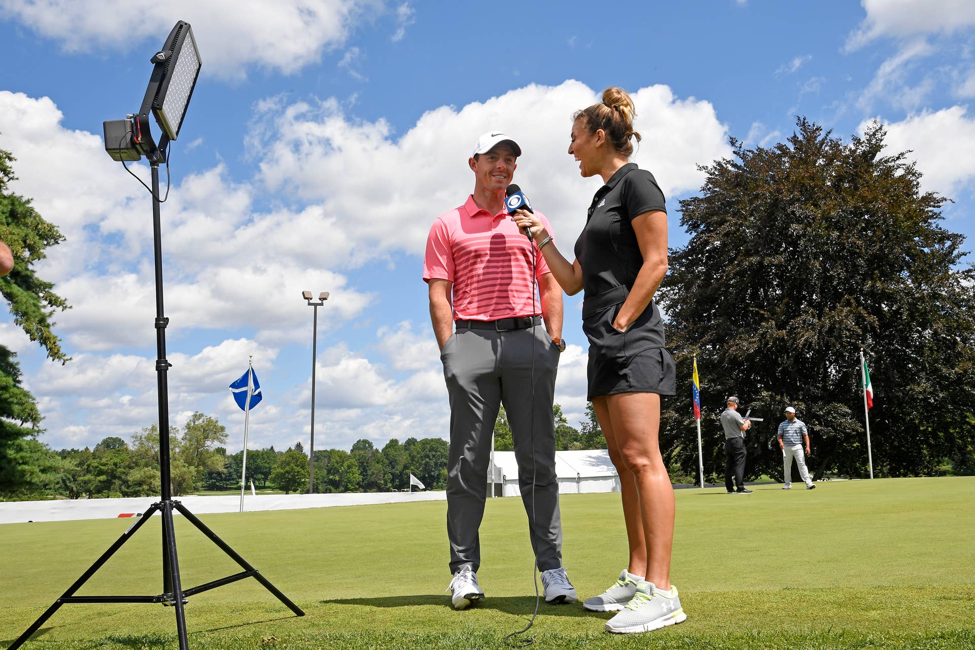 Off-Camera Photo Of Rory McIlroy, Amanda Balionis Is Going Viral - The Spun