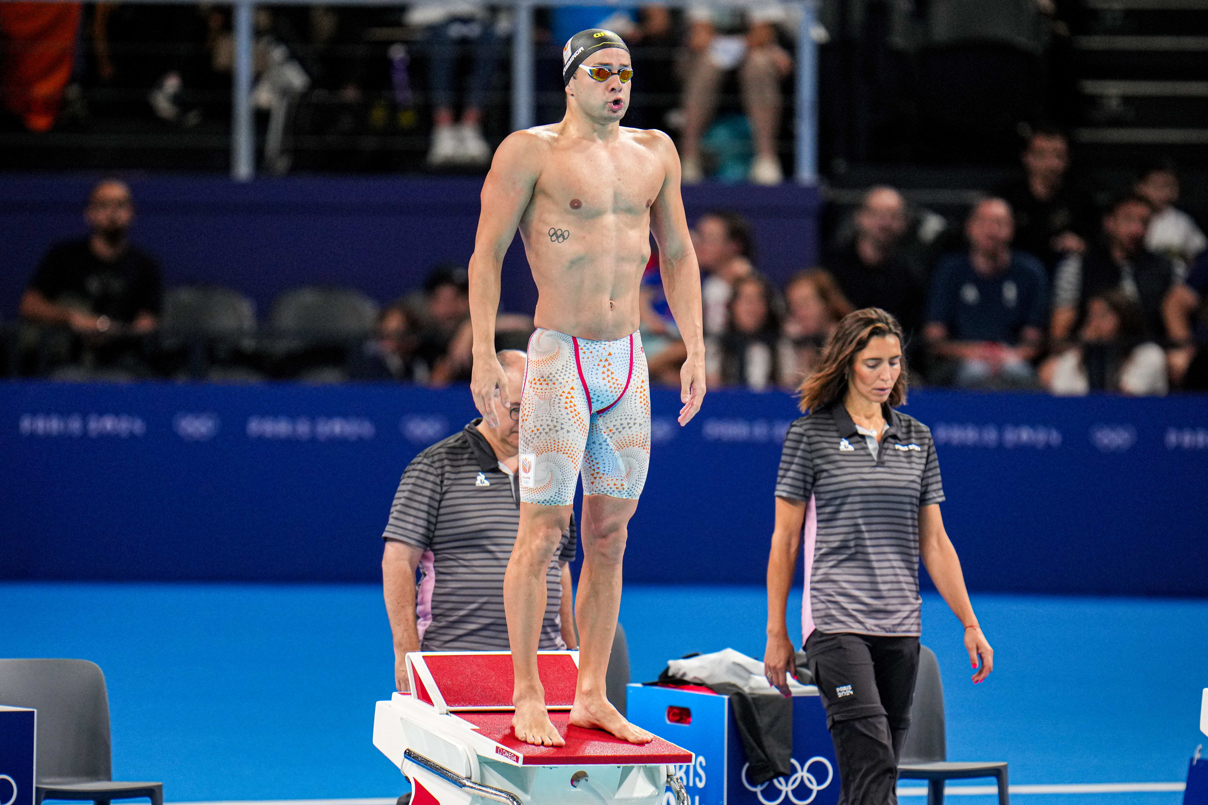 Olympic Swimmer Goes Viral For 'Thirst Trap' Swimsuit In Paris - The Spun
