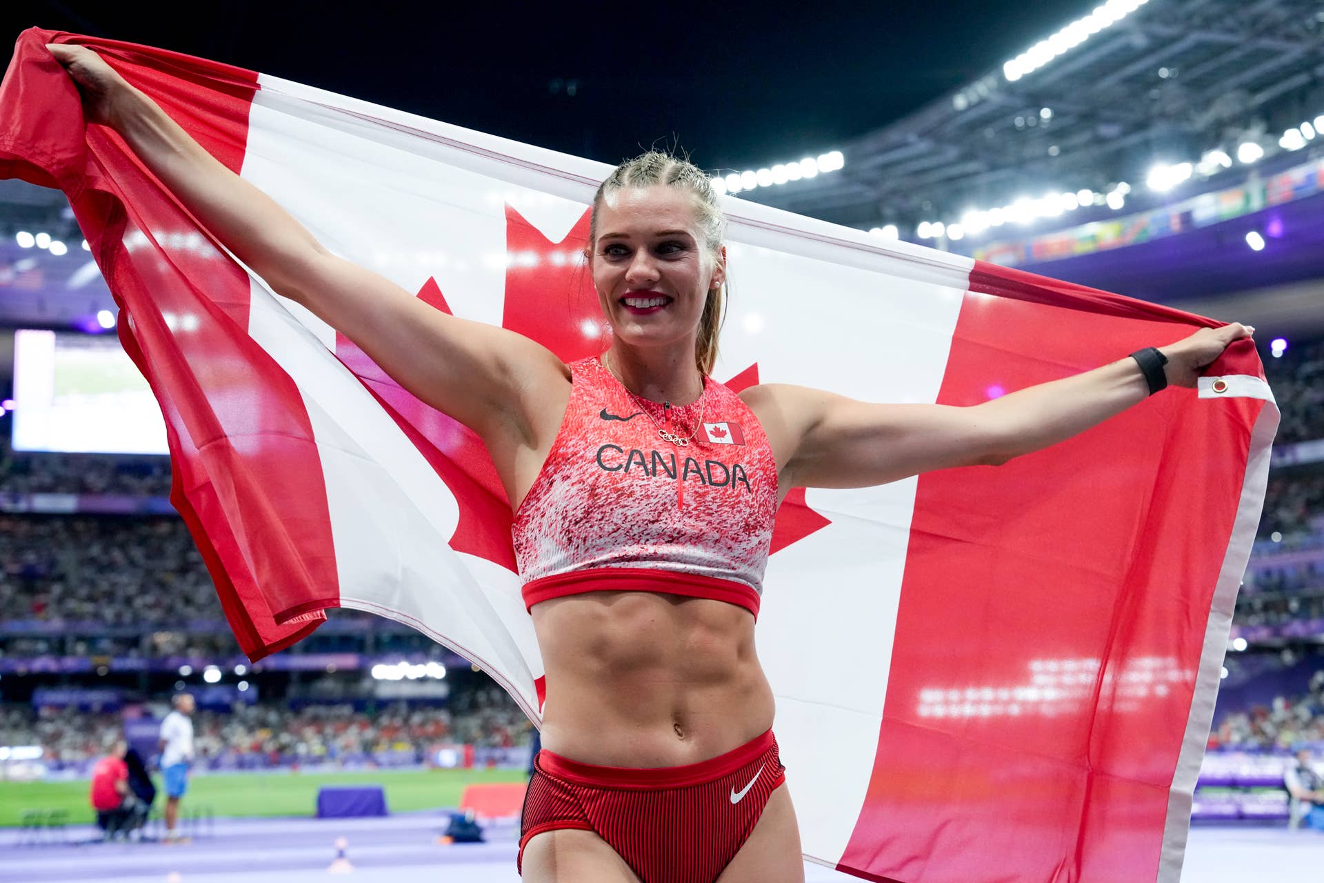 Racy Photo Of 'Twerking Olympian' Alysha Newman Goes Viral - The Spun