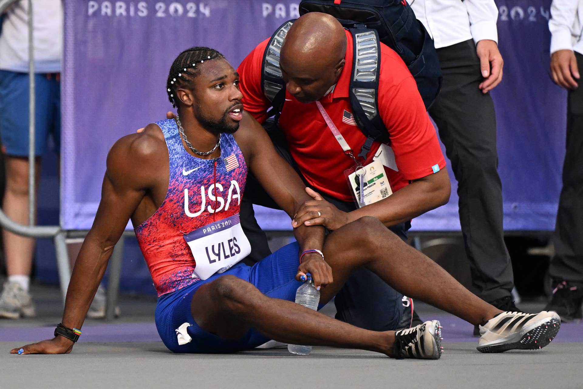 Noah Lyles, Fiancee Grab Attention With Intimate Photoshoot - The Spun