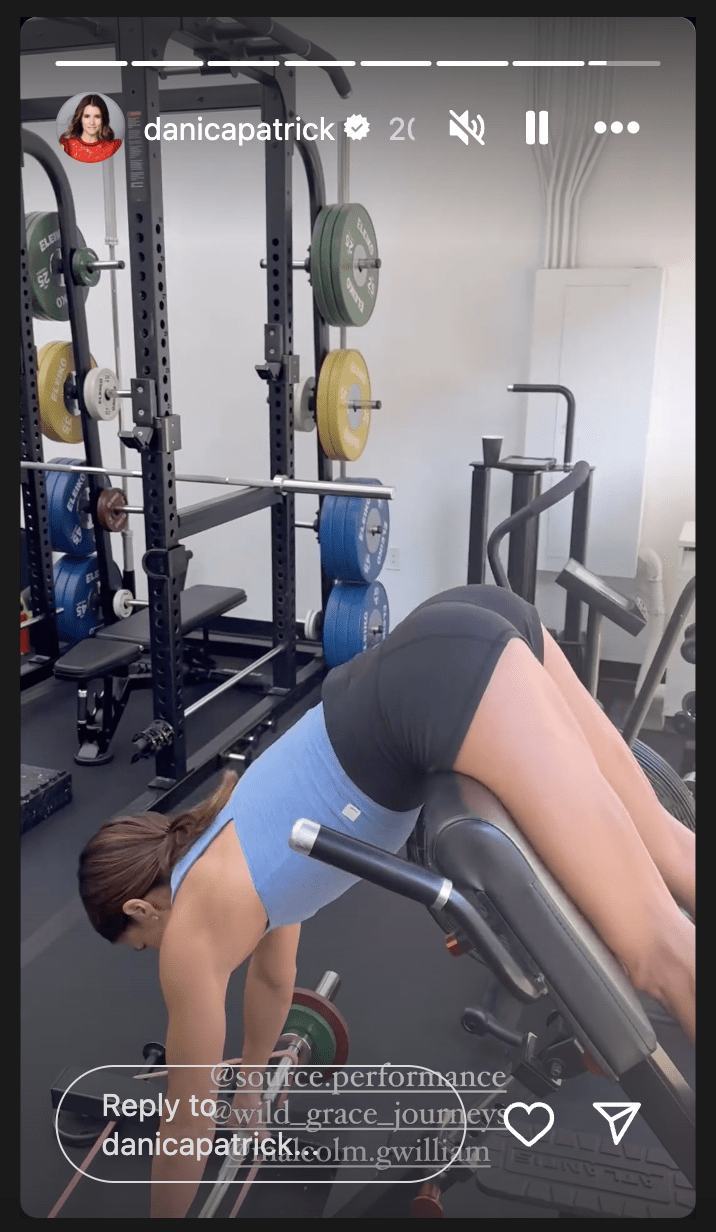 Danica Patrick Is Turning Heads With Her Outfit At The Gym - The Spun