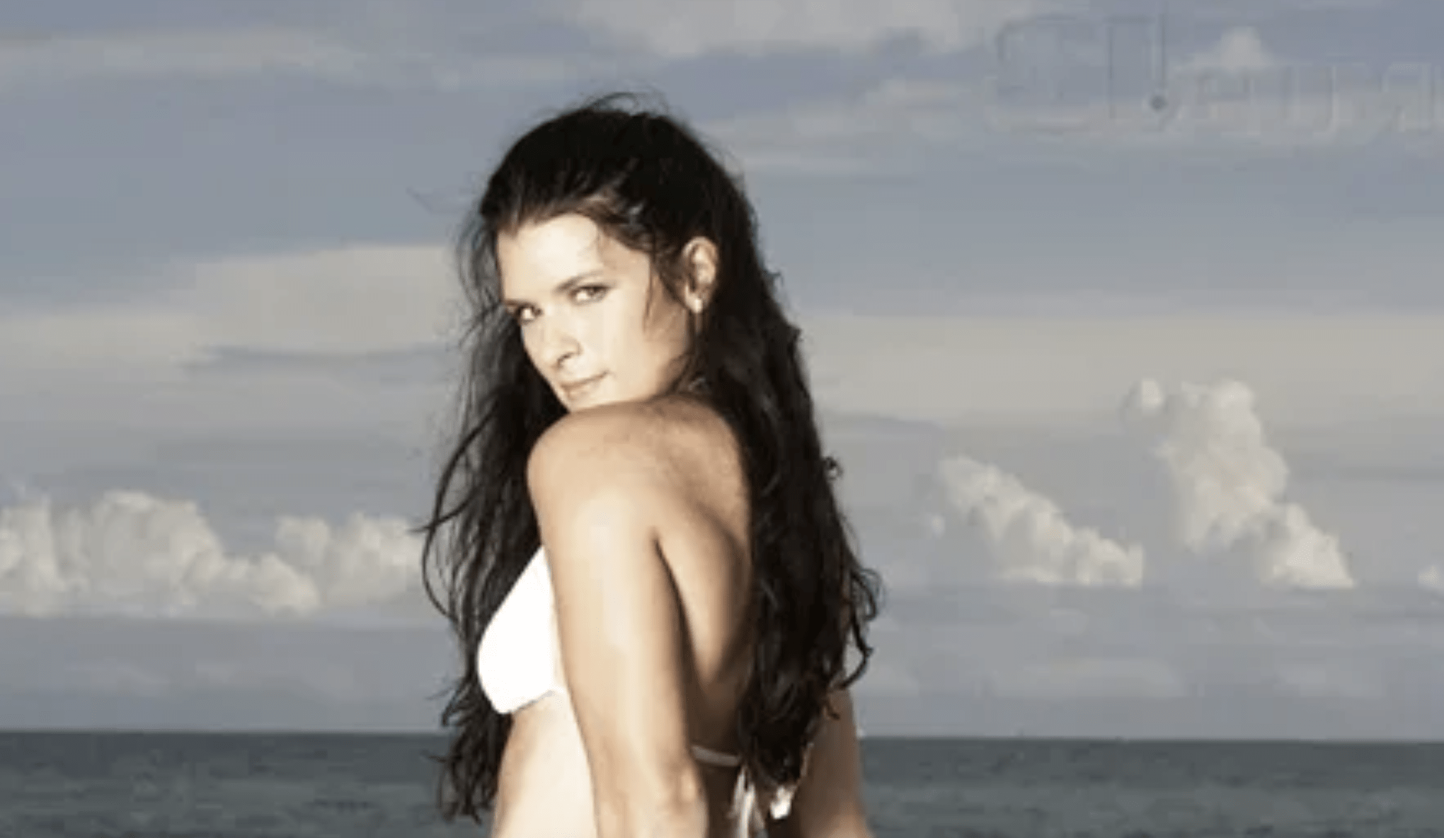 Danica Patrick Posed For Stunning Swimsuit Photo With NASCAR Helmet - The Spun