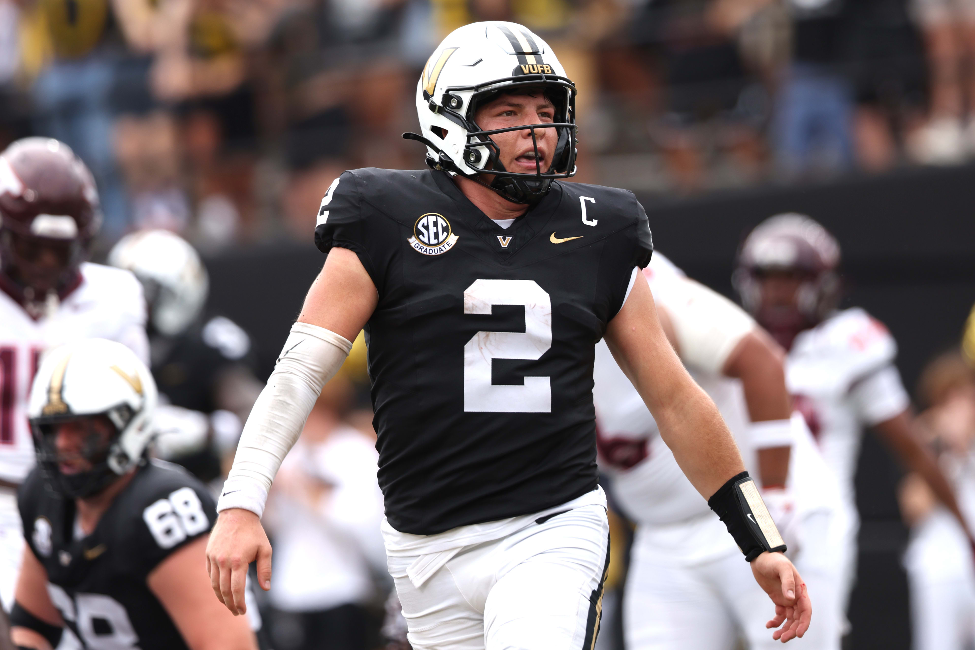 Vanderbilt QB Diego Pavia Made Wild Promise To Theo Von Before Today's ...