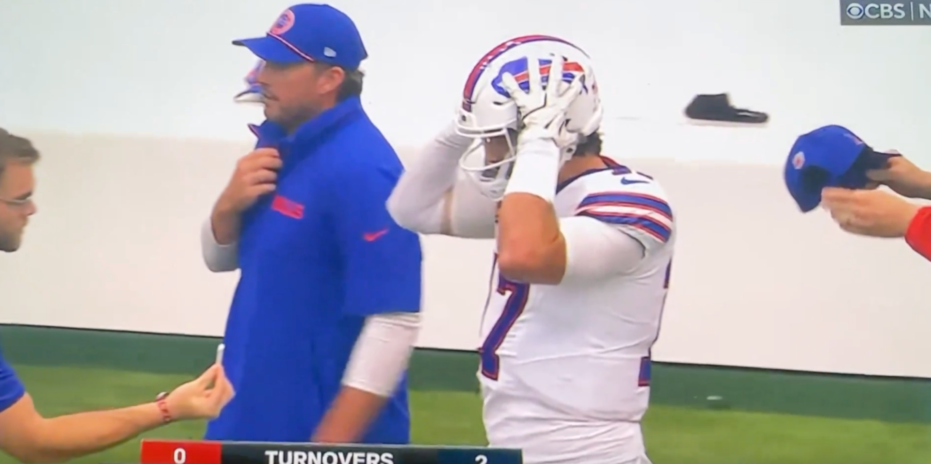 NFL Taking Heat For Using Smelling Salts To Wake Up Josh Allen - The Spun