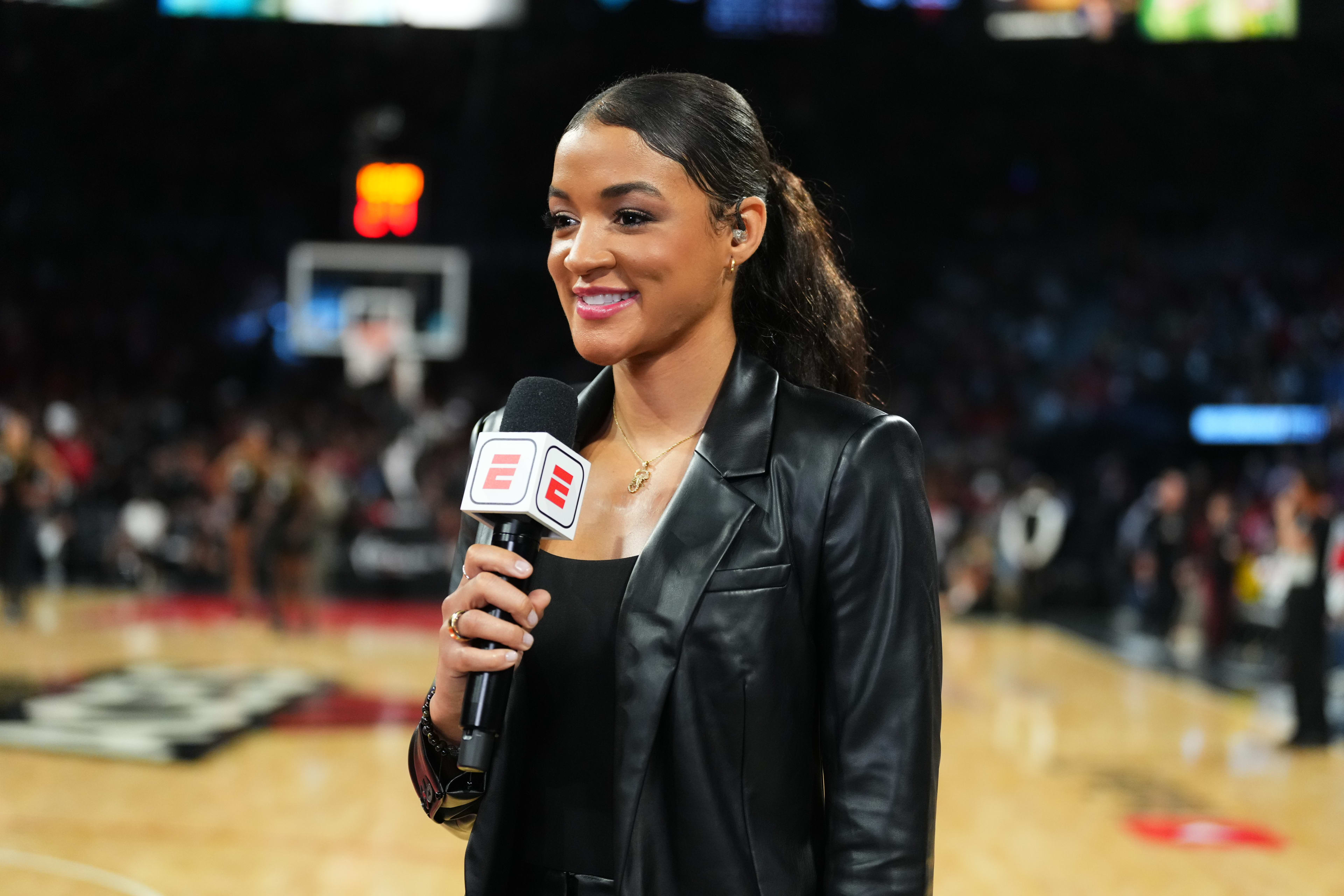 ESPN Analyst's Swimsuit Photo Turning Heads During NBA Playoffs - The Spun