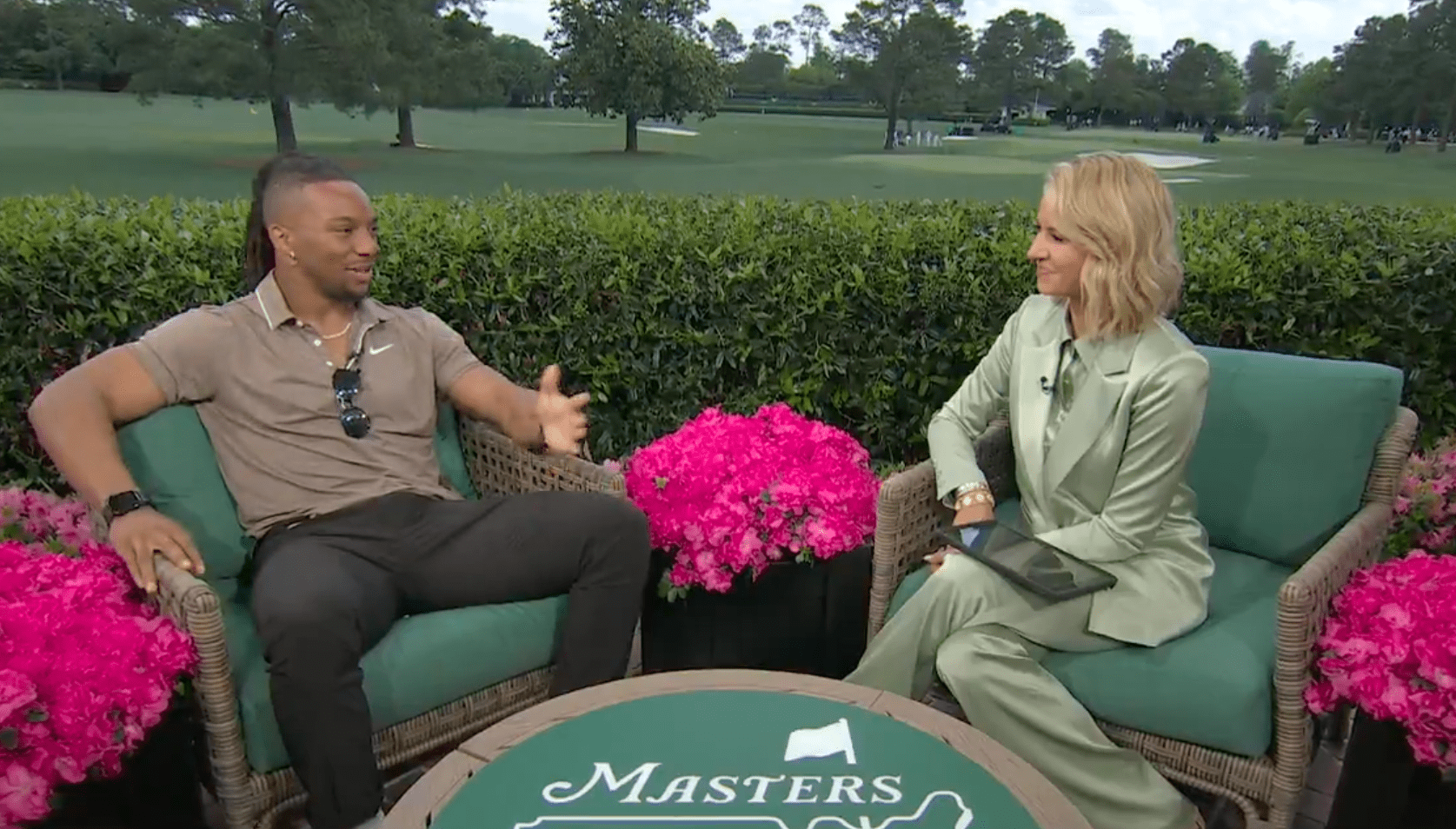 Laura Rutledge Goes Viral At Masters For Wearing 'Eye-Popping' Outfit ...