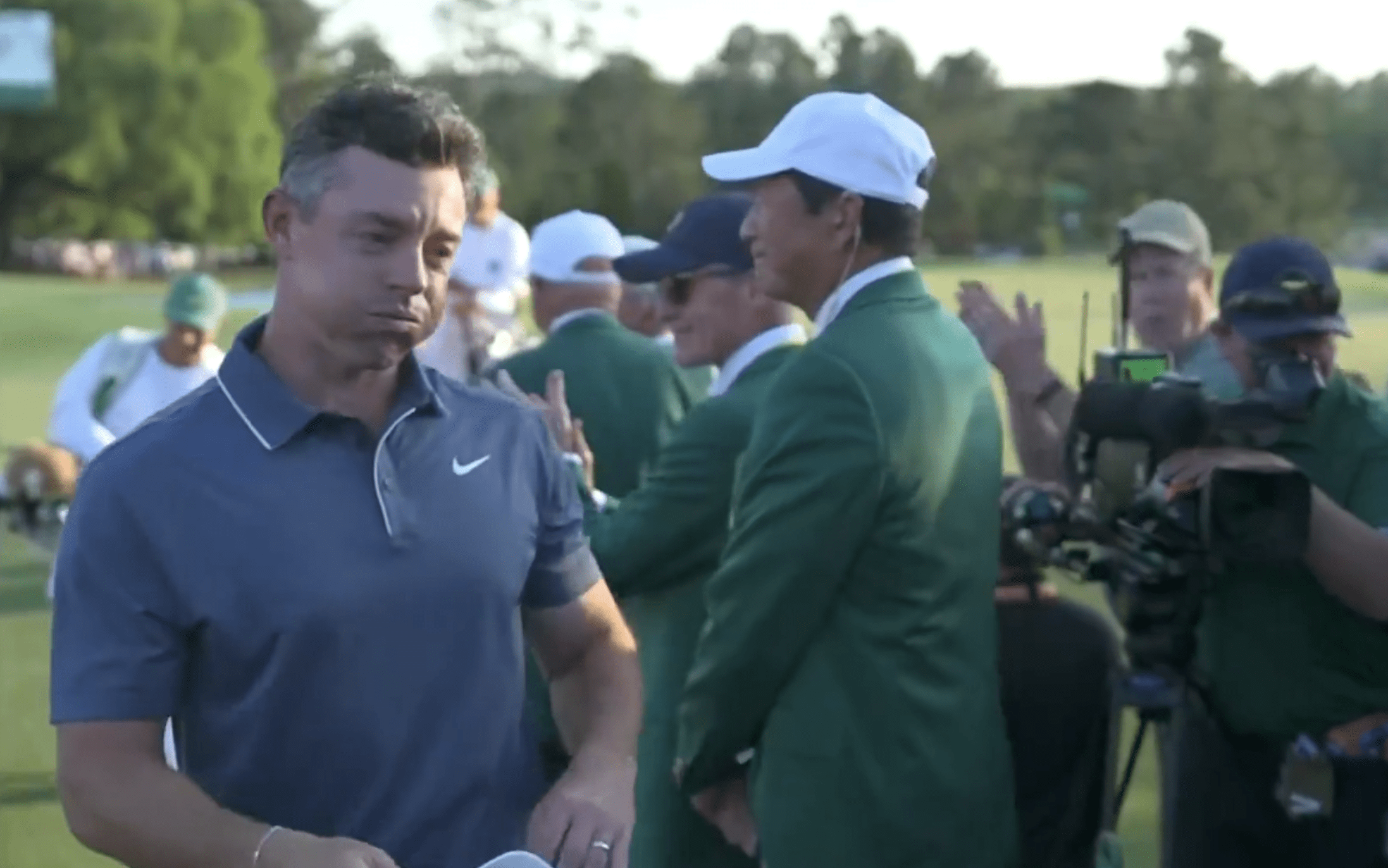 Mics Caught Rory McIlroy's 6-Word Message After Winning The Masters ...