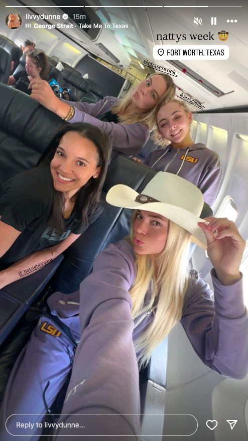 Olivia Dunne Turns Heads With Plane Outfit On Tuesday - The Spun