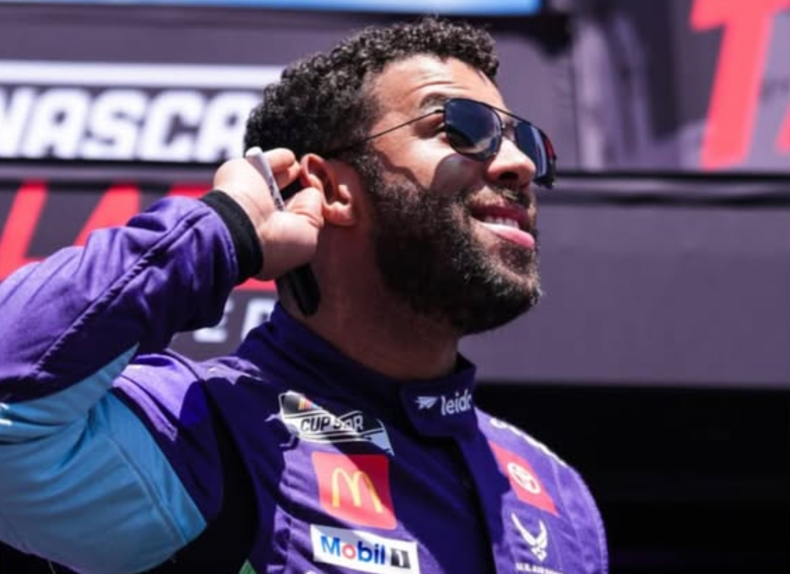 Bubba Wallace Had 2-Word Message For NASCAR Fans Sunday Night - The Spun