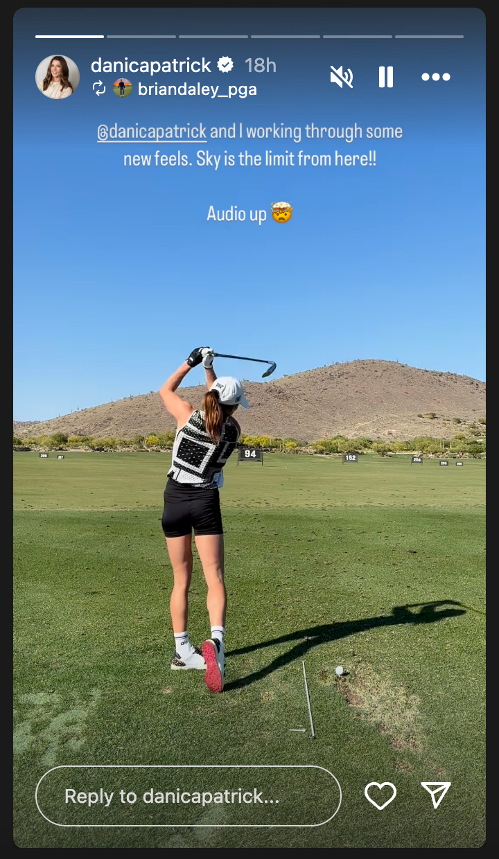 Danica Patrick Grabs Attention With Outfit At The Driving Range - The Spun
