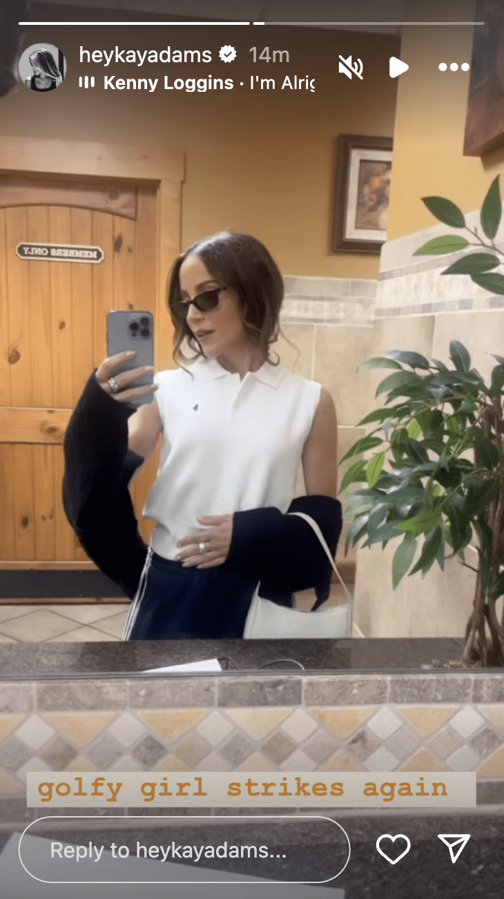 NFL Host Kay Adams Turns Heads With Golf Outfit Friday - The Spun
