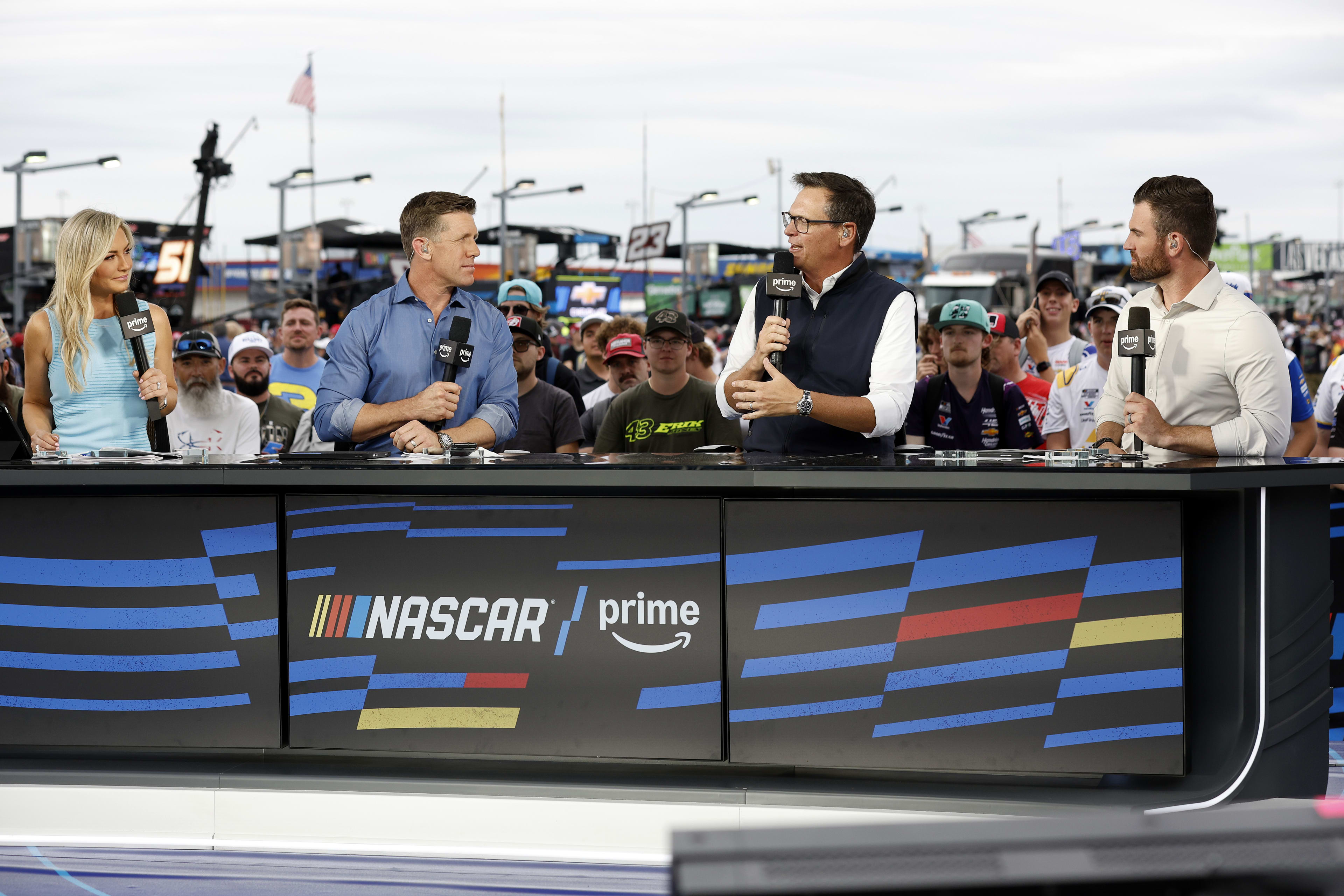 NASCAR Fans Are Obsessed With Amazon Prime's New Host - The Spun