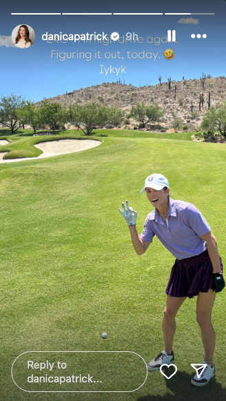 Danica Patrick Turns Heads With Performance On Golf Course - The Spun