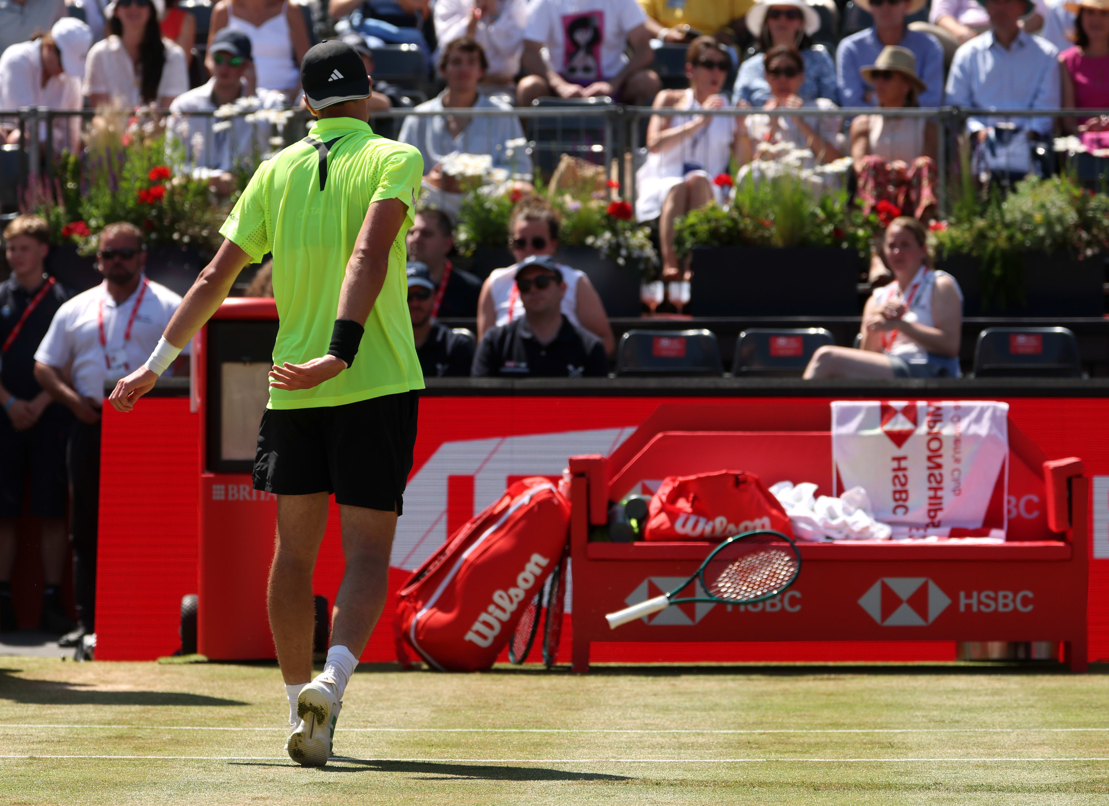 Tennis Star Throws Racket Into Crowd During Meltdown - The Spun