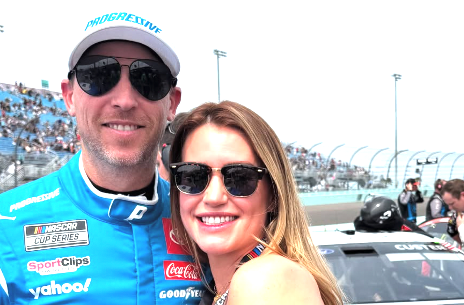 Denny Hamlin Reveals NASCAR-Inspired Name Of His Newborn Son - The Spun