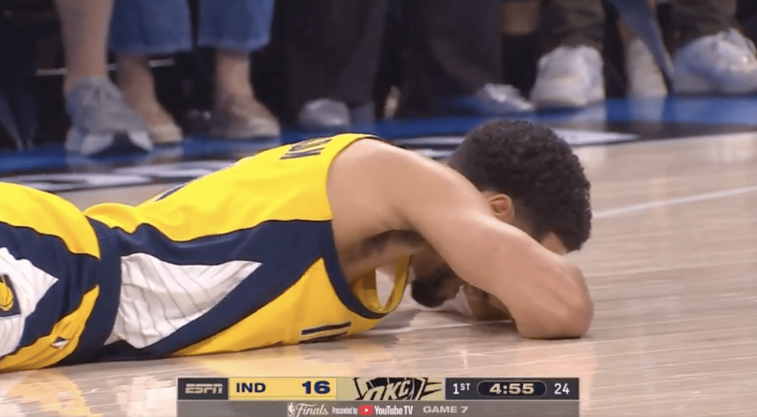 Video: Pacers Star Tyrese Haliburton Suffers Graphic Injury - The Spun